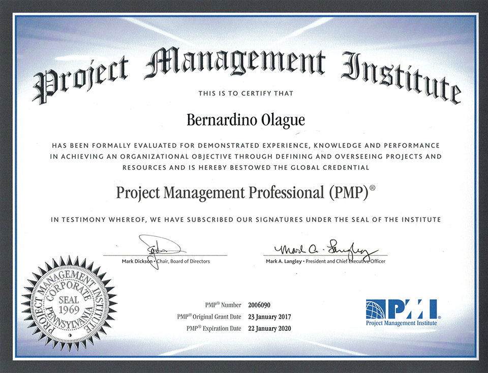 LOI Engineers - Certifications